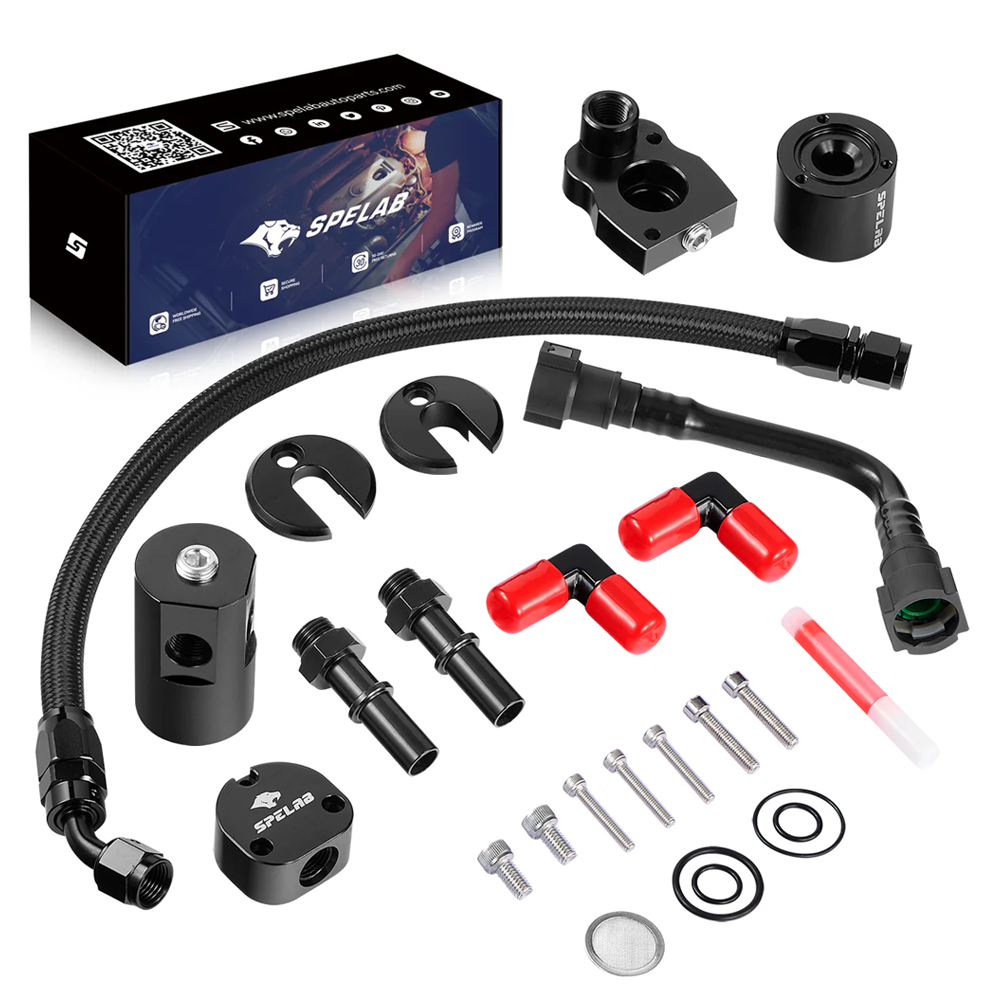 CCV/PCV Reroute/Delete Kit For 2011-2023 6.7L Powerstroke |SPELAB