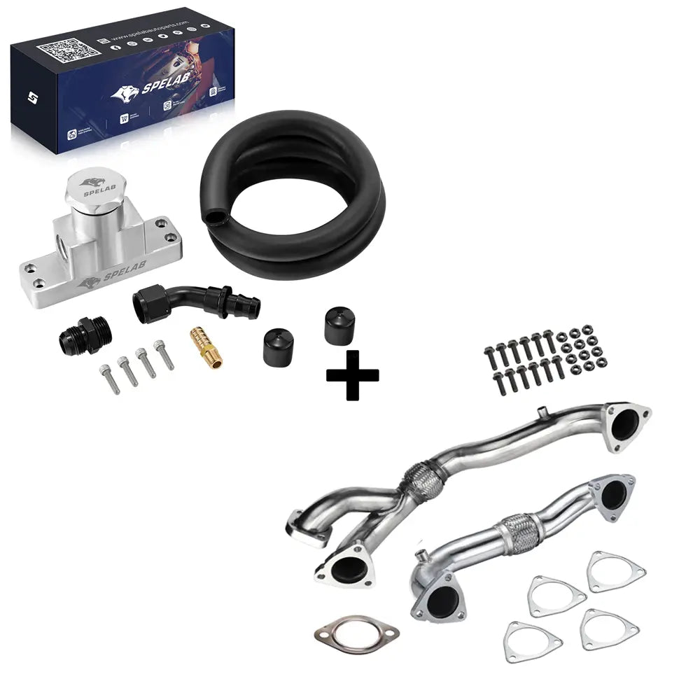 Exhaust Up-Pipe for Ford 2008-2010 6.4L Powerstroke – SPELAB