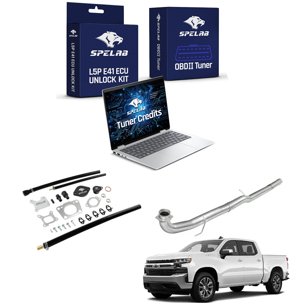 L5P Duramax 17-23 Complete DPF/EGR/DEF Delete All-in-One Kit – SPELAB