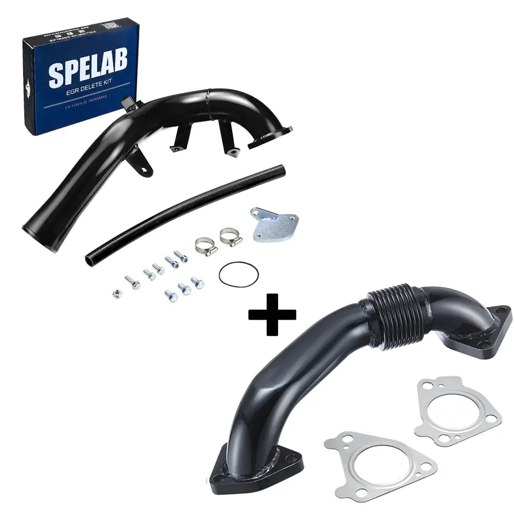 2006-2007 6.6 Duramax LBZ EGR Delete Kit w/Intake Elbow|SPELAB