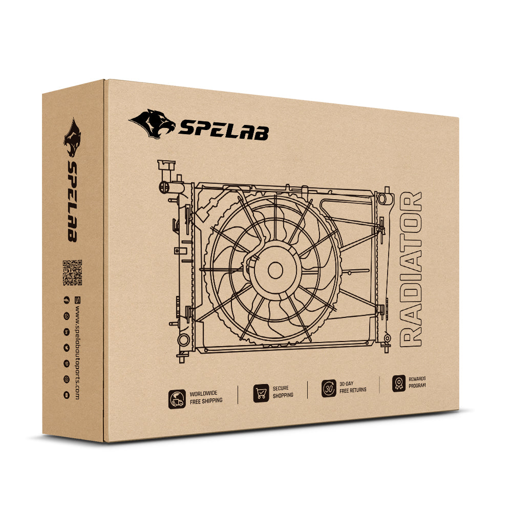 Radiator - 2011-2016 6.7L Powerstroke Ford F250 F350 F450 F550 | SPELA ...