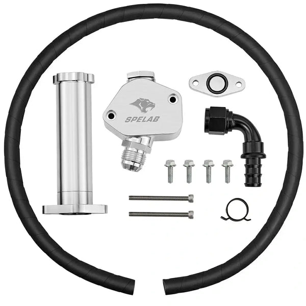 CCV Reroute/Delete Kit For 2017-2024 L5P 6.6L Duramax | SPELAB