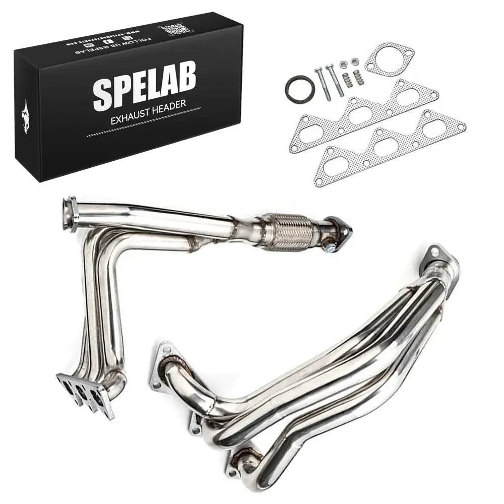 Exhaust Header for 1991-1999 Mitsubishi 3000GT Stealth DOHC V6 Maximiz ...