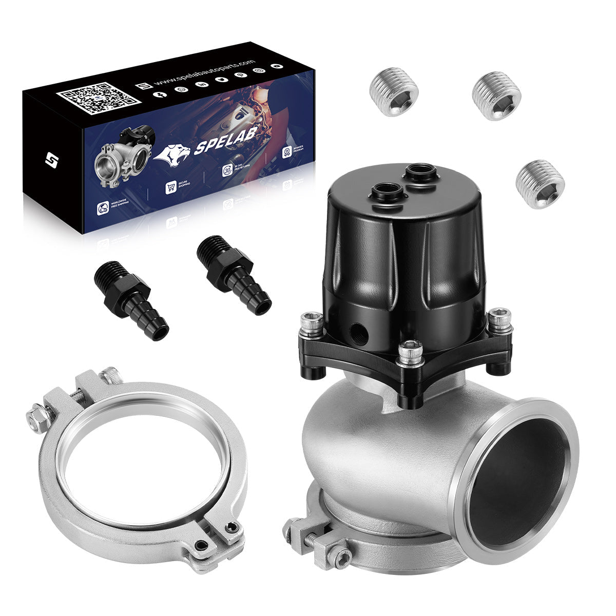 SPELAB 9Psi 60mm Psiton Style Turbo Wastegate Gen3
