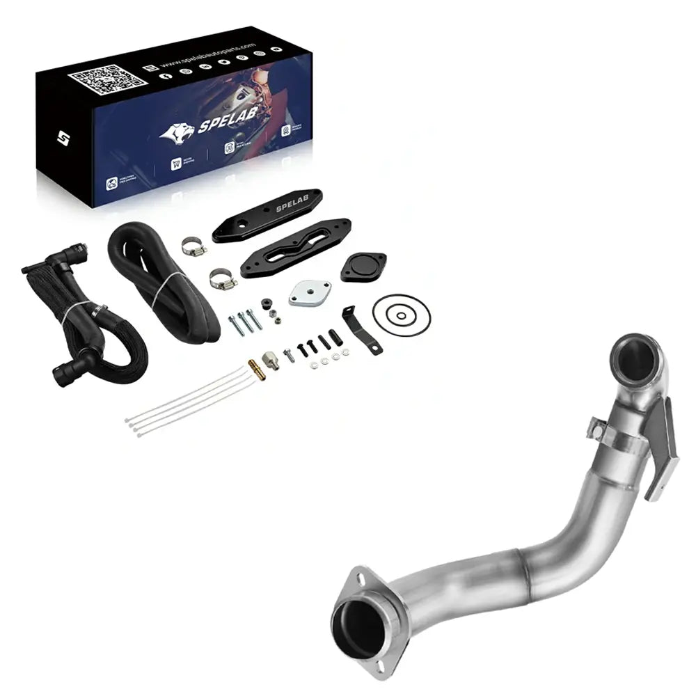 4" Turbo Downpipe Exhaust For 2015-2019 Ford 6.7L Powerstroke F250 F35 ...