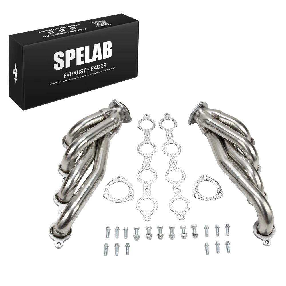Exhaust Header for Chevy LS2 LS3 LS6 LS7 Shorty Chevelle Camaro - SPELAB