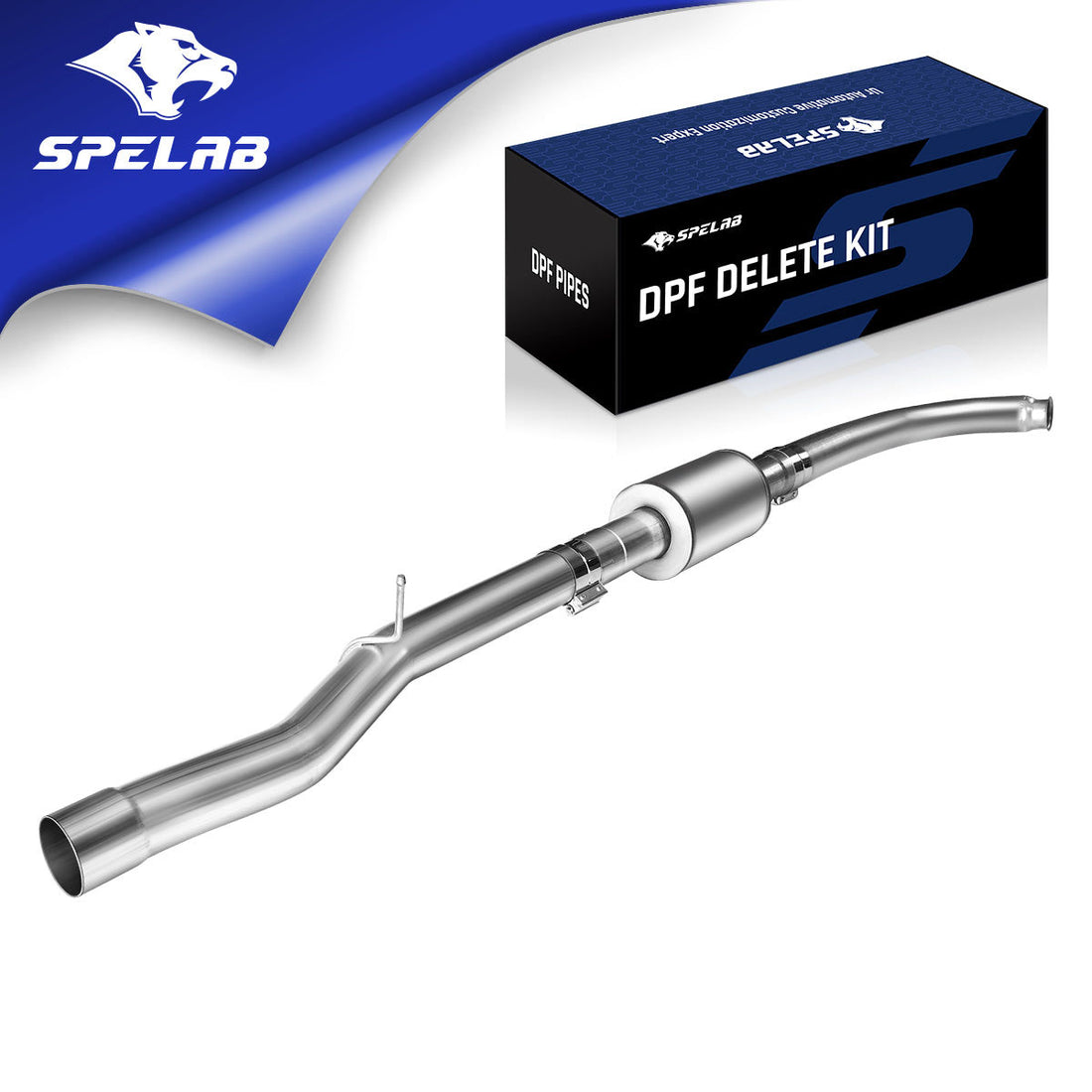 4" 2011-2015 LML 6.6 Duramax Cat & DPF Delete Race Chevy/GMC | SPELAB