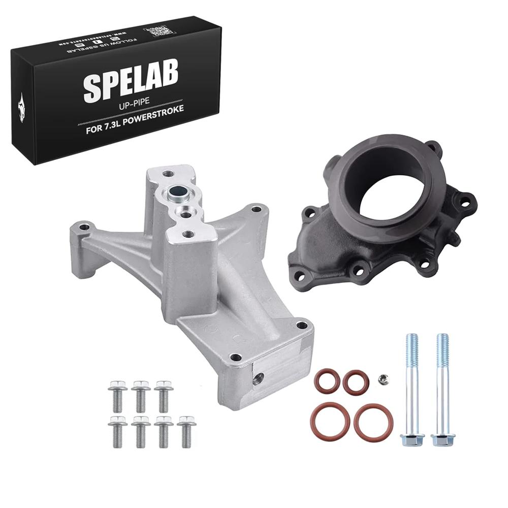 Bellowed Up-Pipe Kit & EBPV For 1999.5-2003 7.3 Powerstroke – SPELAB