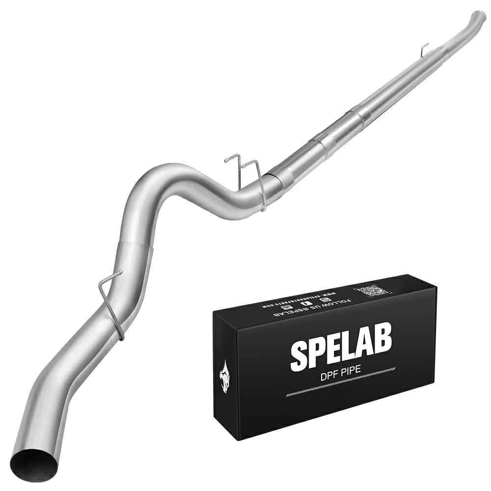 4"/5" 2011-2025 Ford 6.7 Powerstroke DPF Delete Race Pipe | SPELAB