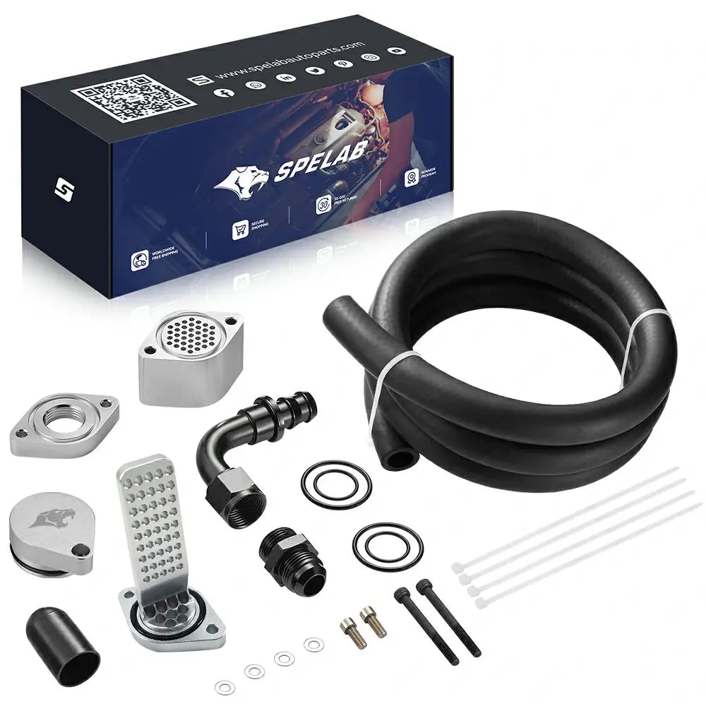 CCV/PCV Reroute/Delete Kit For 2011-2025 6.7L Powerstroke |SPELAB