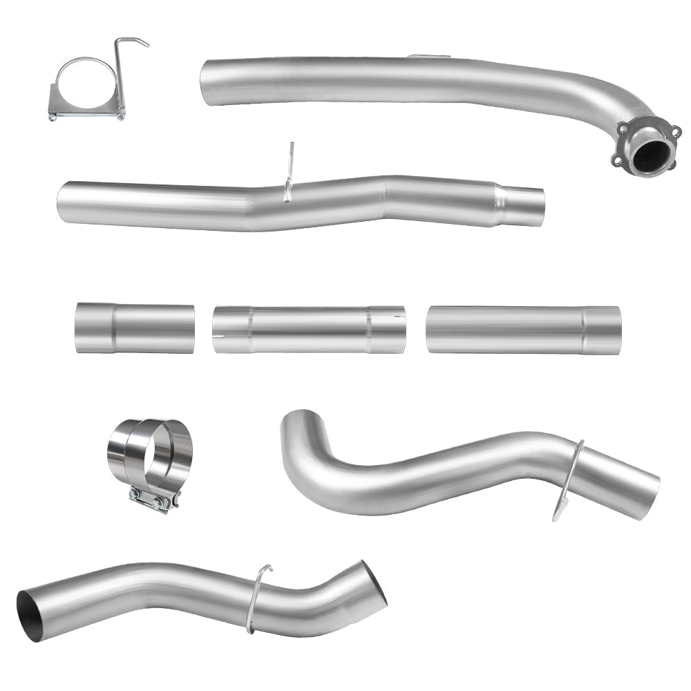 4"/5" Downpipe-Back 2017+ L5P 6.6 Duramax DPF Delete Race Pipe|SPELAB