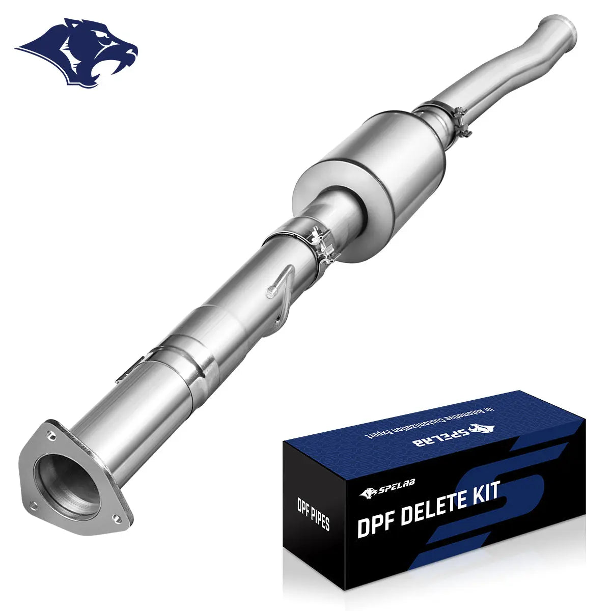 6.7 Powerstroke DPF Delete Pipe 4"/5" for 2011-2024 F-250 F-350 F-450 ...