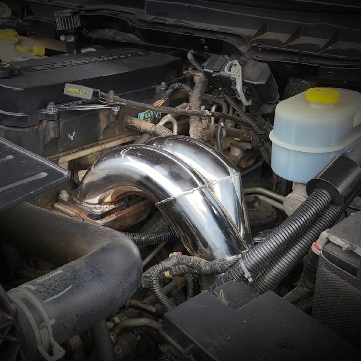 Cummins 6.7L 3.5 Inch Intake Manifold with Integrated Heater – SPELAB