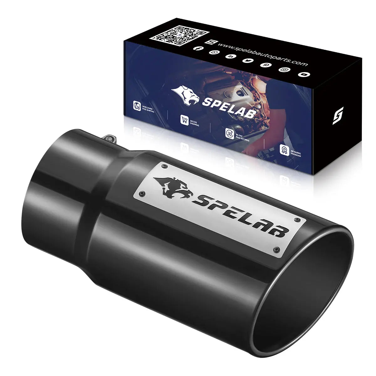 4 inch or 5 inch Inlet 6-8 inch Outlet Performance Tip – SPELAB