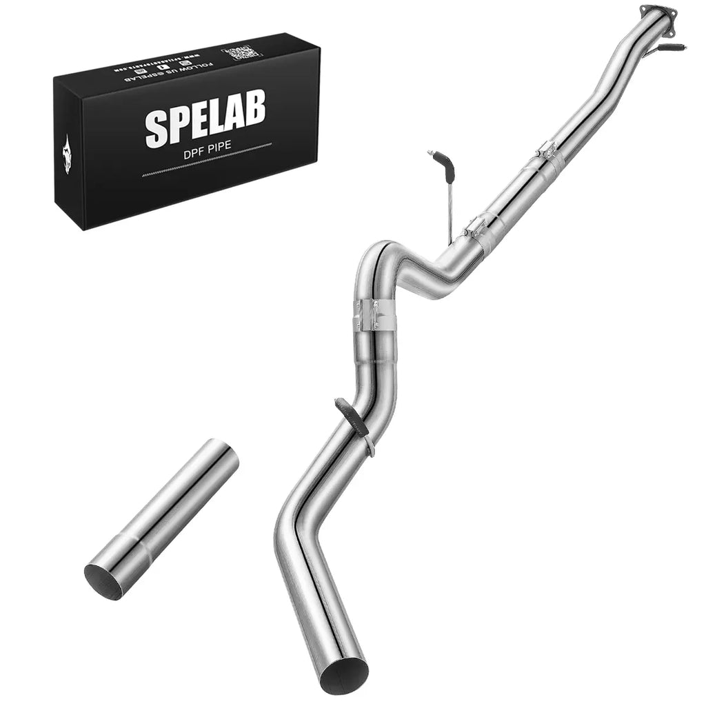 4"/5" Downpipe-Back 11-15 LML 6.6 Duramax DPF Delete Race Pipe|SPELAB