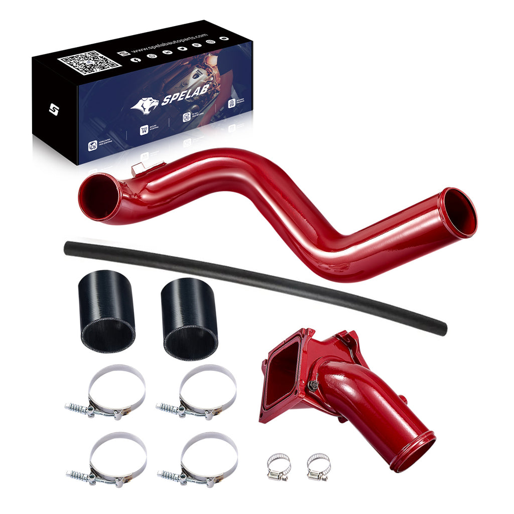 Y-Bridge Cold Intercooler Pipe for 2006-2010 LBZ/LMM 6.6 Duramax SPELAB