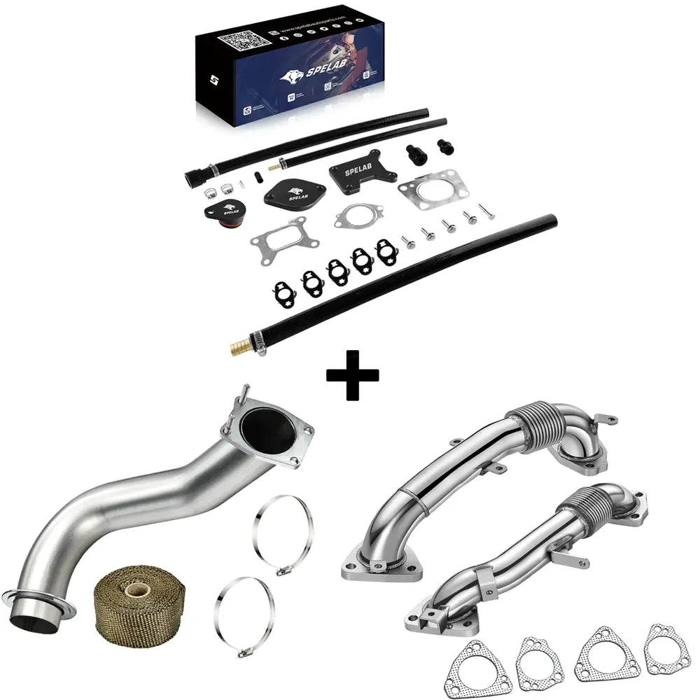 Exhaust Up-Pipe for 2017-2023 L5P 6.6L Duramax | SPELAB