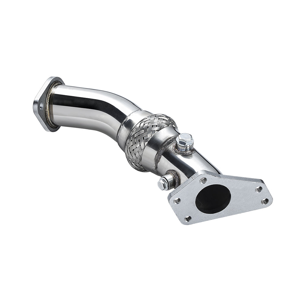 3" Catback Exhaust 4.5" Muffler Tip+Downpipe Up-pipe for 2002-2007 ...