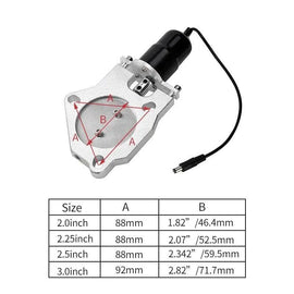 SPELAB exhaust cutouts- Sizes 2.0", 2.25", 2.5", 3.0", 4.0" Diameters