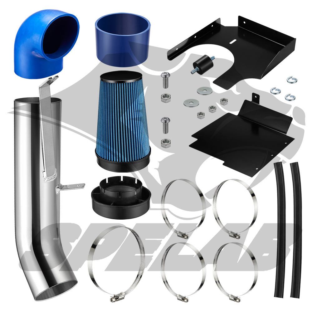 SPELAB 4" Cold Air Intake Kit For 1999-2006 GMC Chevrolet 4.8L 5.3L 6.
