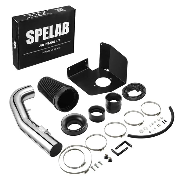 SPELAB 4" Cold Air Intake Kit For 2009-2013 GMC Chevrolet 4.8L 5.3L 6.