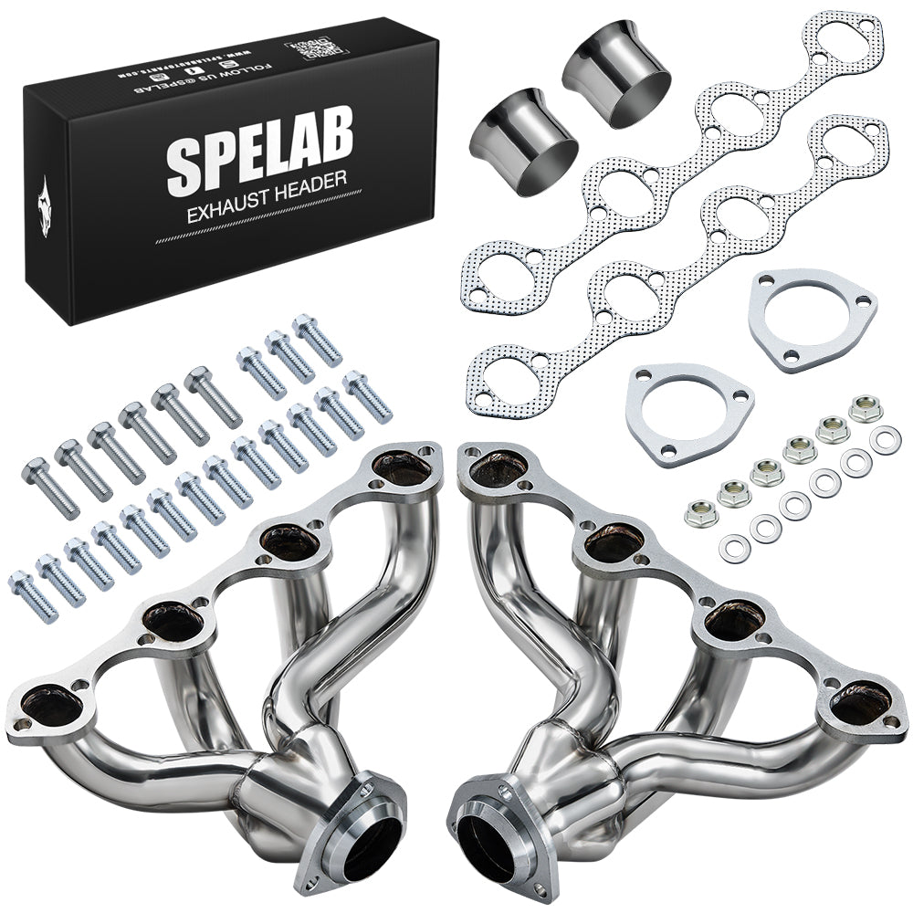 Exhaust Header for 1964-1978 Ford 289-302-351 V8 Stainless SBF Small ...
